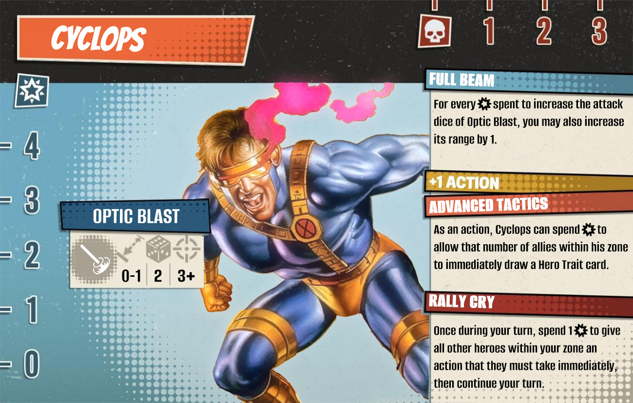 X-Men cards for Zombicide Heroes' resistance | Marvel Zombies: Heroes ...