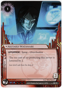 Thoughts about Android:Netrunner | BoardGameGeek