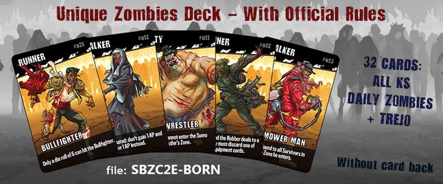 Custom cards : Daily Zombies Deck and Alternate Spawn Deck | Zombicide ...