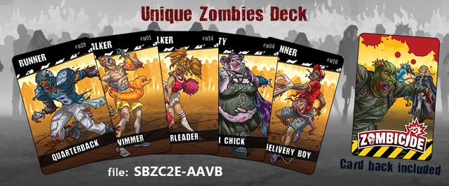 Custom cards : Daily Zombies Deck and Alternate Spawn Deck | Zombicide ...