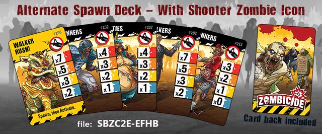 Custom cards : Daily Zombies Deck and Alternate Spawn Deck | Zombicide ...