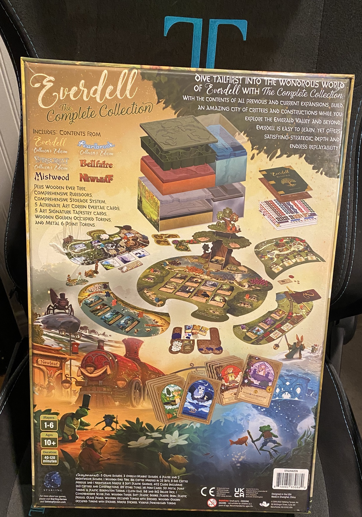 Southern California, just received my copy today (9/24/22). Box is bigger than Gloomhaven. Here ...