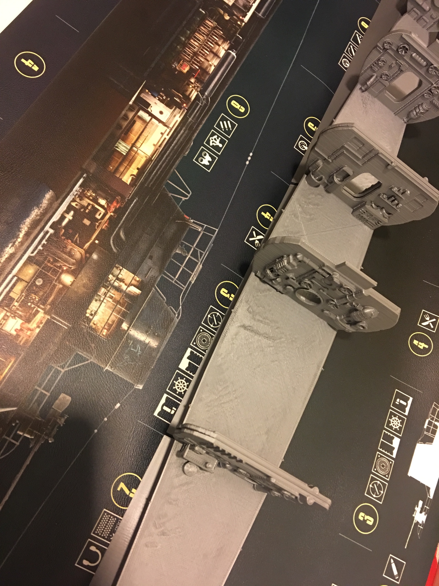 3D printed model of submarine - my project | UBOOT: The Board Game