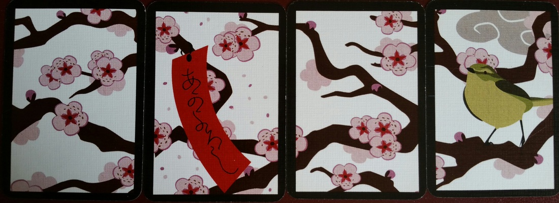 Hanafuda Suits: February | Moon Rabbit Hanafuda | VideoGameGeek