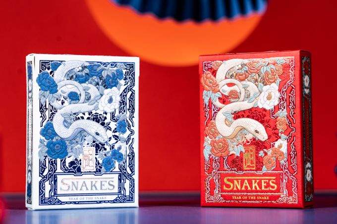 Snakes Playing Cards by TCC (2025 Year of the Snake)