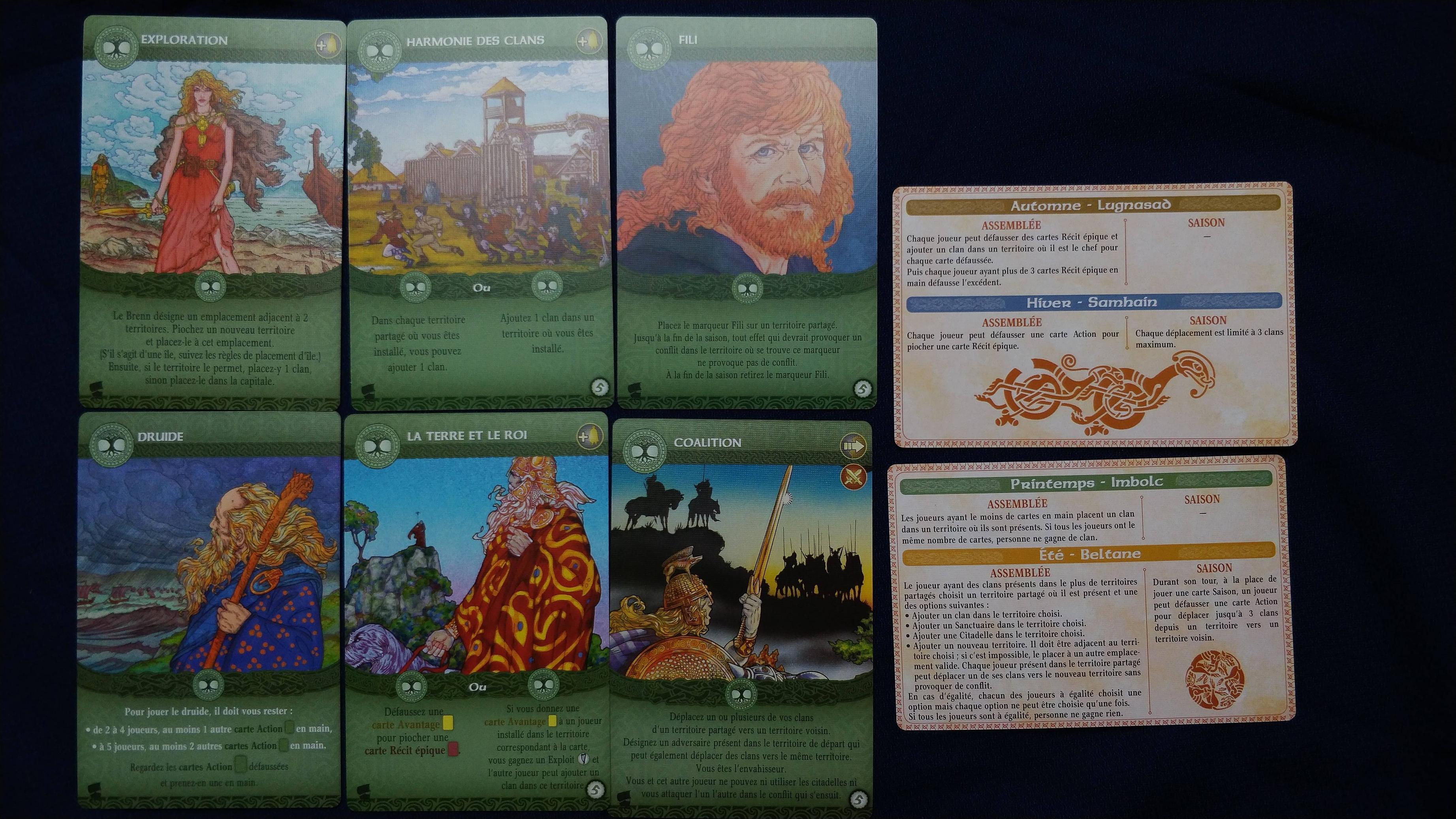 New cards, modules and territories in detail. | Inis: Seasons of Inis