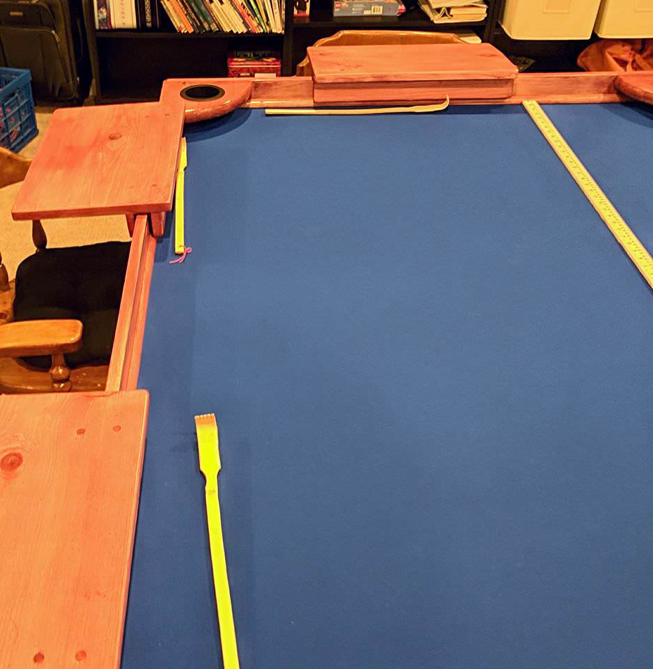 Another DIY Gaming Table - Cheap but effective and pretty to boot