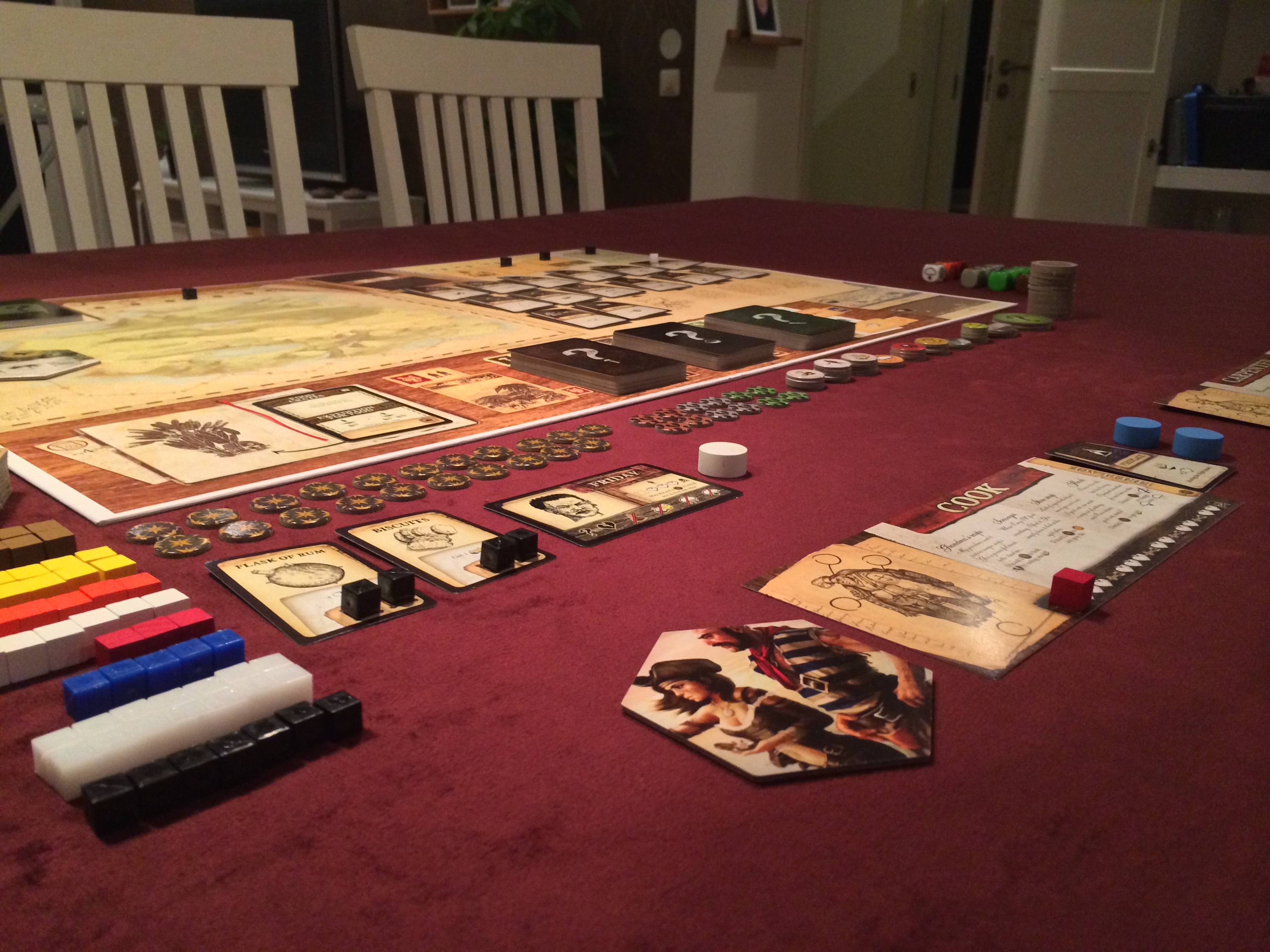 DIY Folding Board Game Table