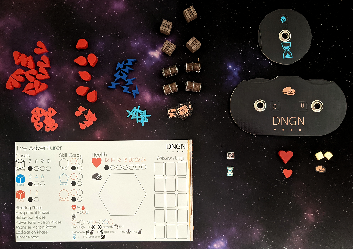 PnP Games I've Made with Game Prototyping Sites