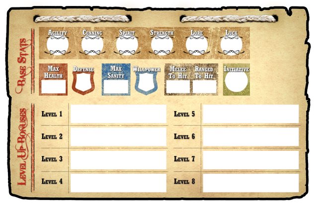 [V1.0] Hero Tracking Booklet | Shadows of Brimstone: City of the Ancients