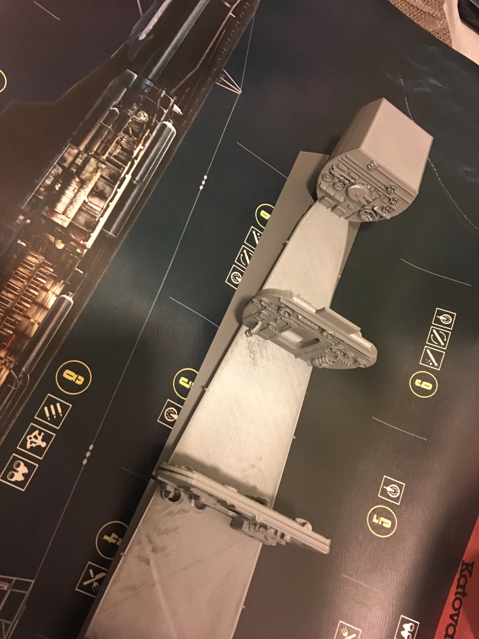 3D printed model of submarine - my project | UBOOT: The Board Game