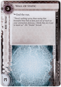 Wall of Static | Thoughts about Android:Netrunner | BoardGameGeek