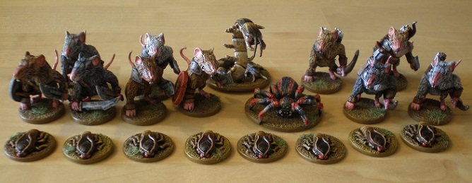 Complet set of miniature for Sorrow and Remembrance | Mice and Mystics