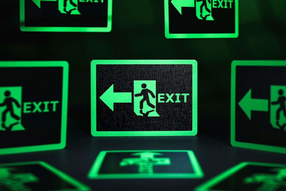 Exit Playing Cards by TCC Fashion