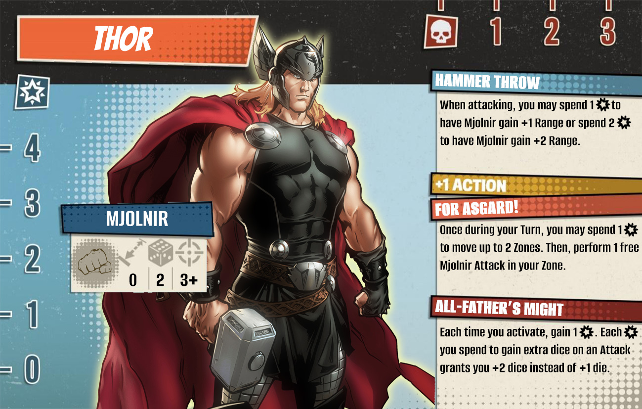 X-Men cards for Zombicide Heroes' resistance | Marvel Zombies: Heroes' Resistance