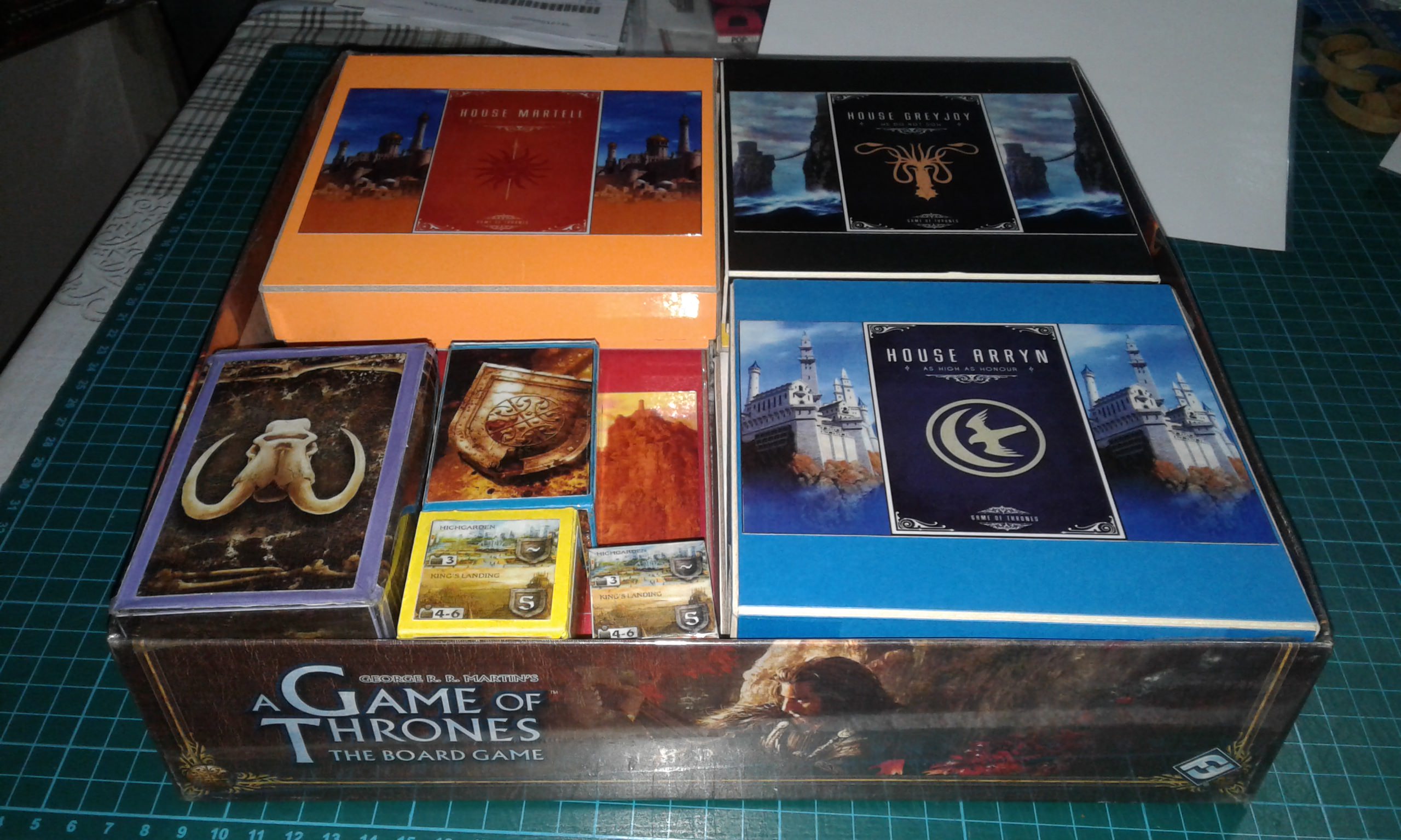 Component Boxes and Inserts - A Game of Thrones: The Board Game | A ...