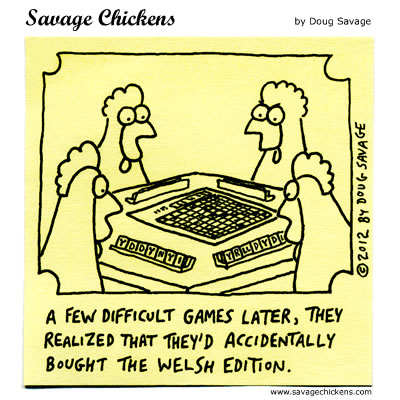 Scrabble humor