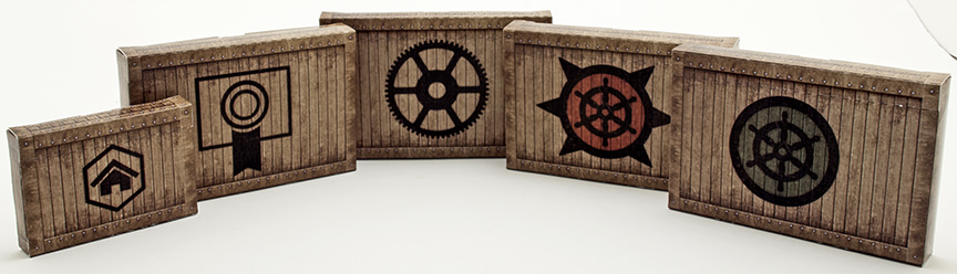 Scythe Tuck Box Crates (For Sleeved Cards) | Scythe
