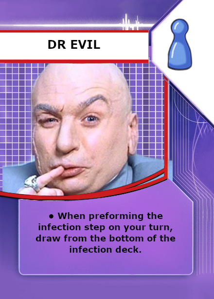 Pandemic - Fictional Doctors Version Two (A fan expansion) | Pandemic