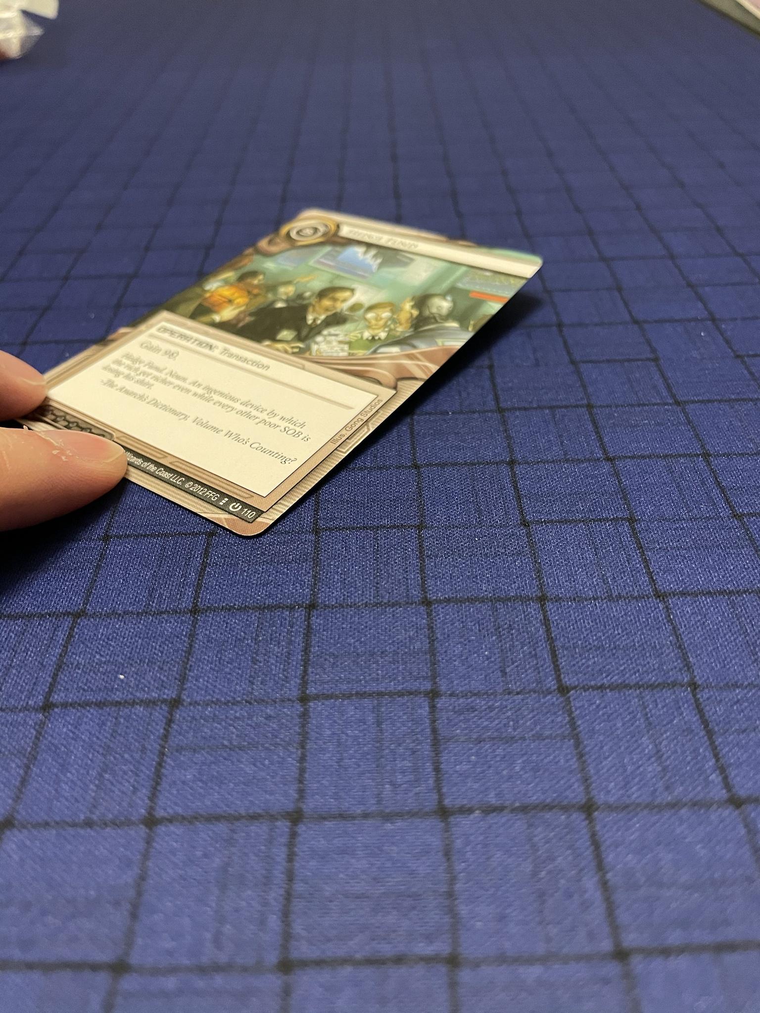 Card warping / curling - humidity or something else?