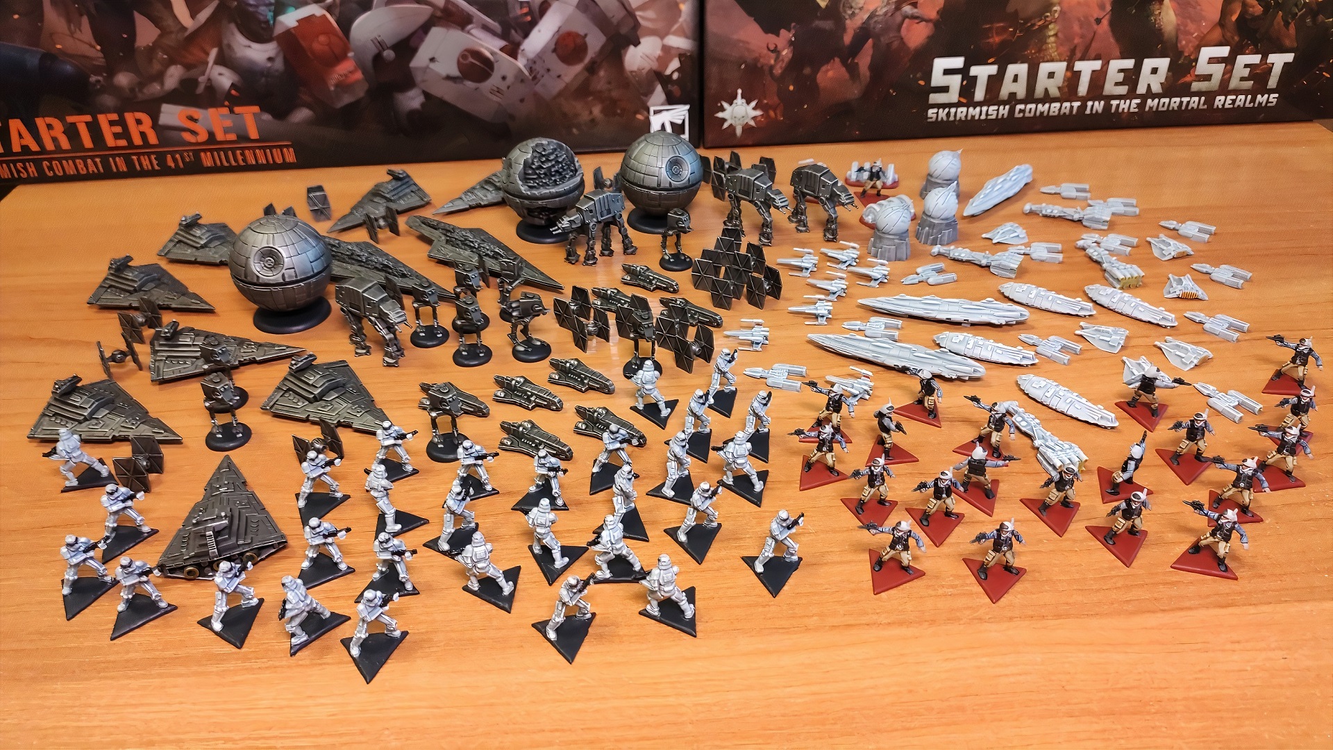 Painted miniatures from Star Wars Rebellion | Star Wars: Rebellion