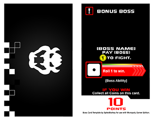 Custom Character and Boss Card Templates for download | Monopoly Gamer