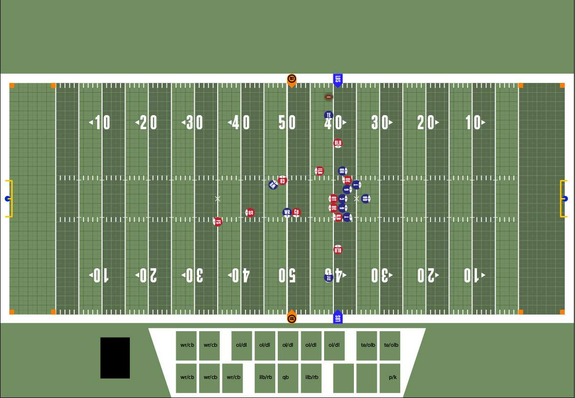 How big is too big for a game board? A pro football board game....
