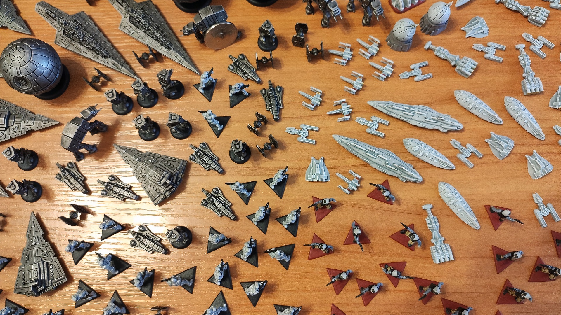Painted miniatures from Star Wars Rebellion | Star Wars: Rebellion