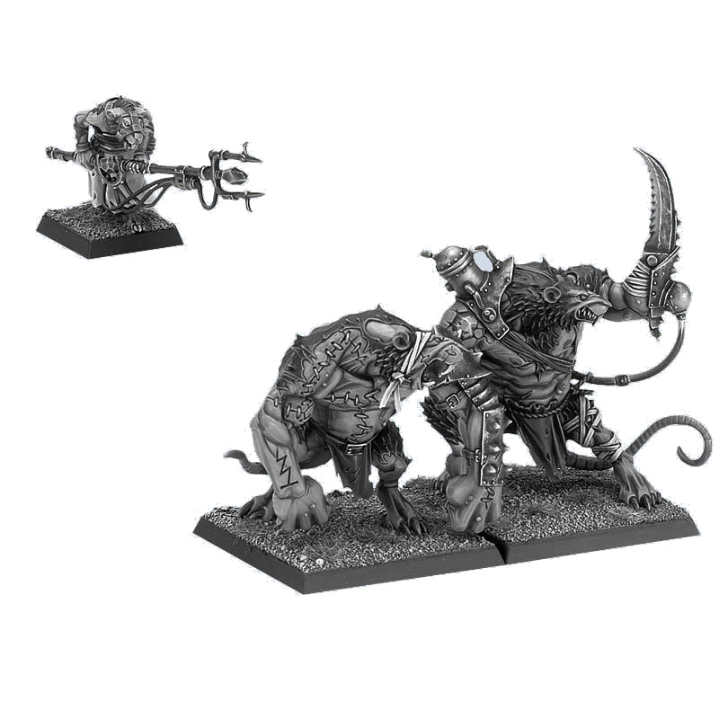 Rat Ogre mini from Forge World | Blood Bowl (2016 Edition)