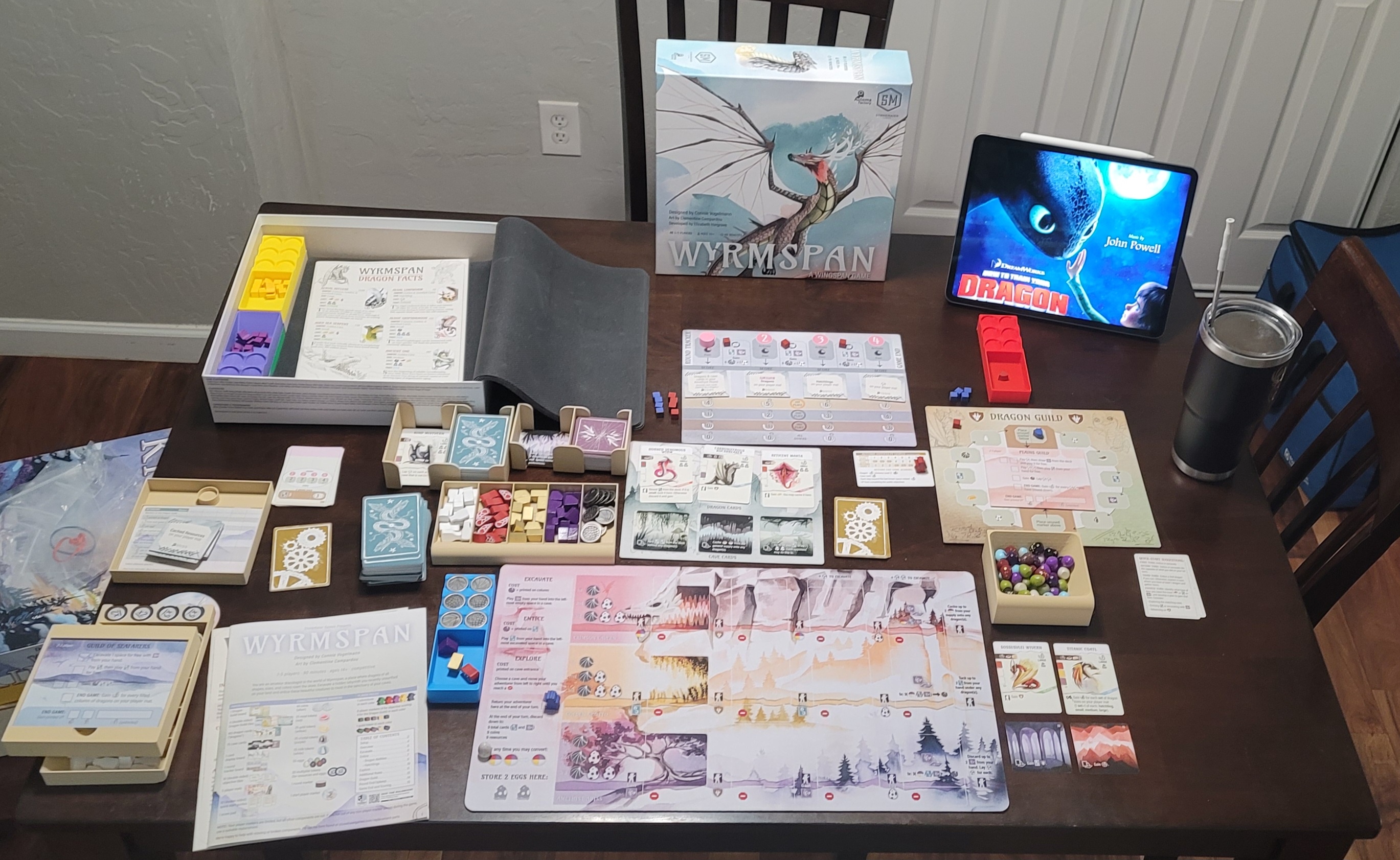 The Wyrmspan Solo Mode Experience | Proto-typing | RPGGeek