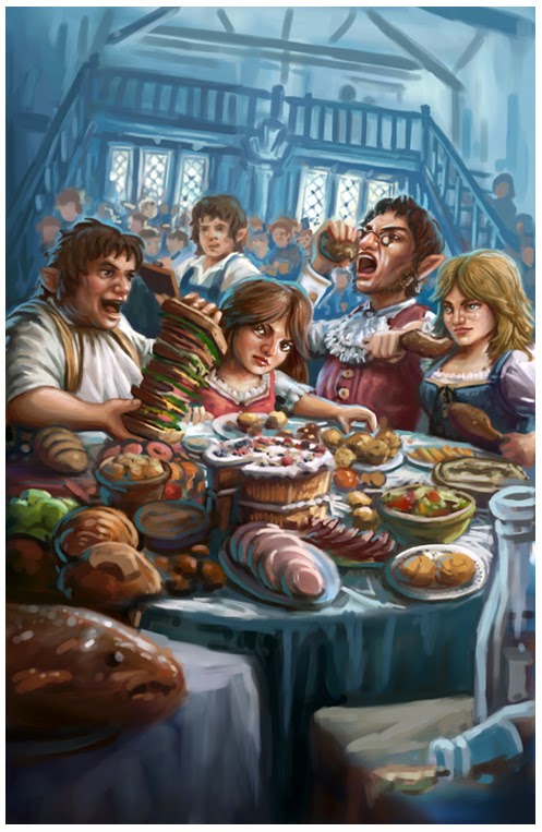 Halfling Feast Review | Polyhedron Collider | BoardGameGeek