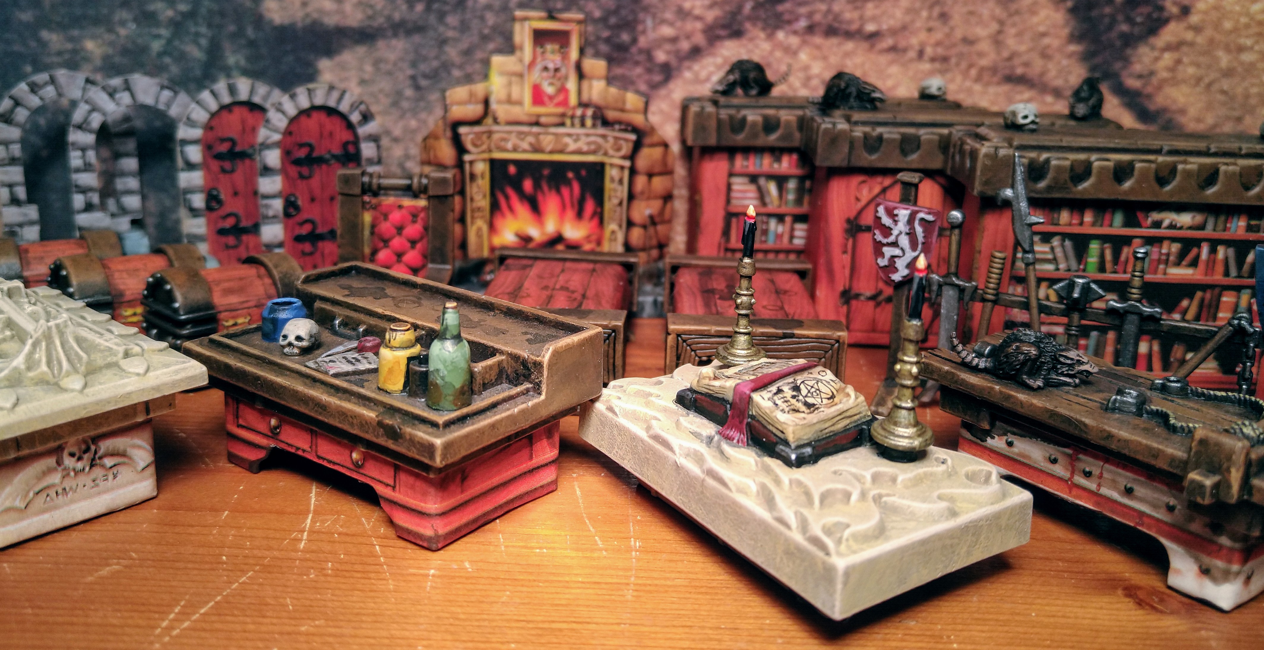 HeroQuest fully painted and storage system [PICS] | HeroQuest
