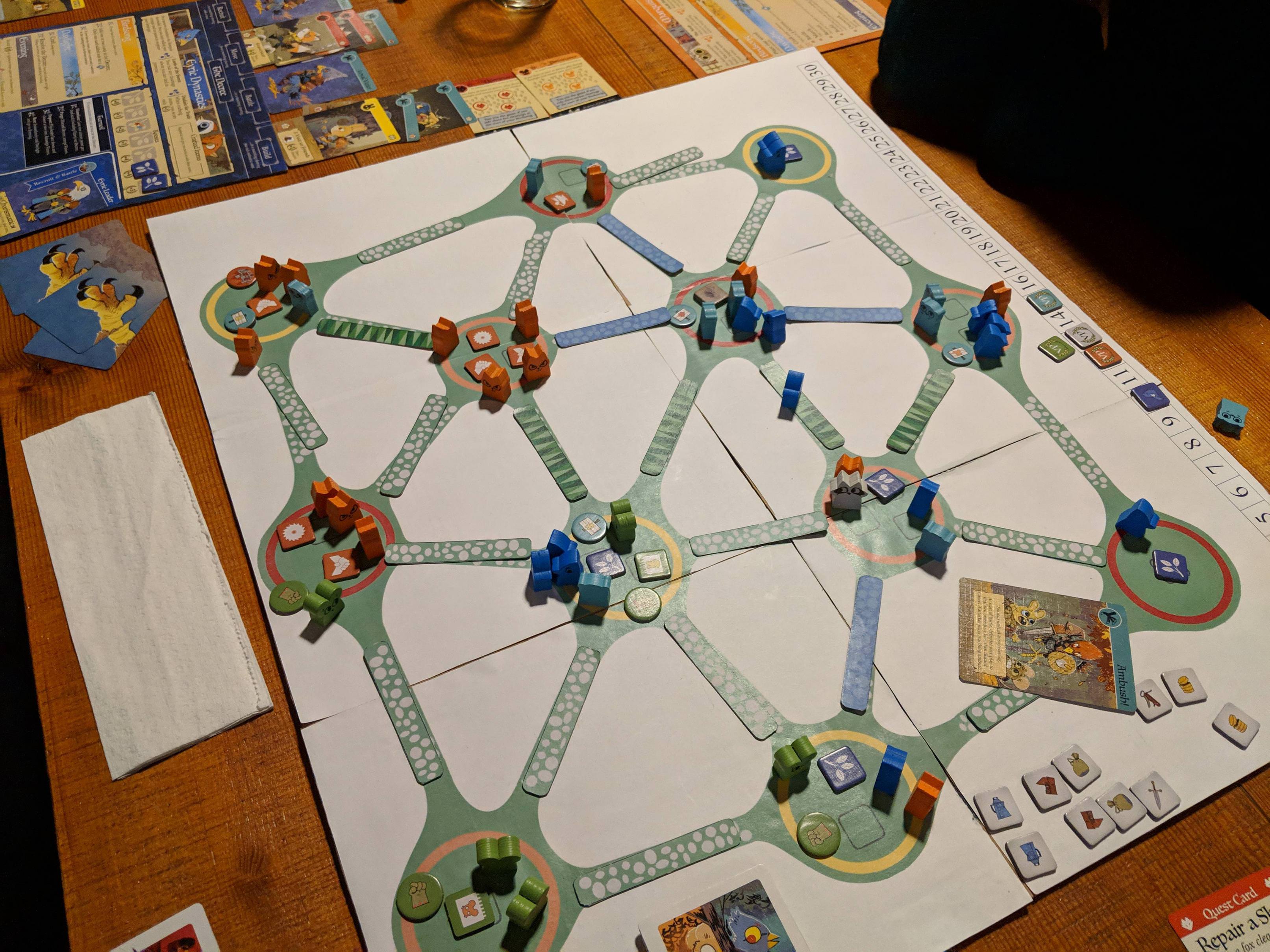 Overgrown map | Root