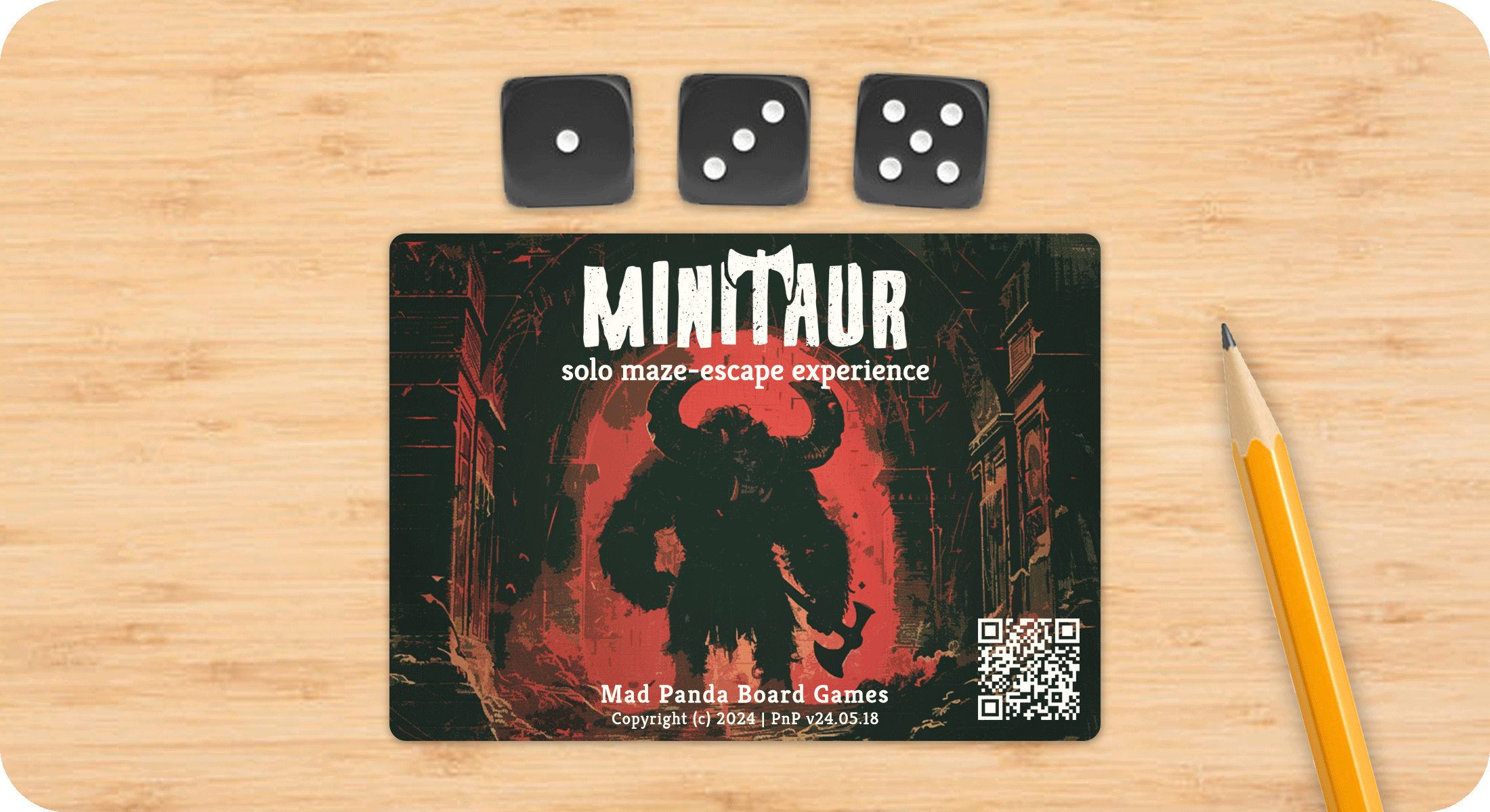 [WIP - PnP Files Available] Minitaur - A 15-minute solo player maze-escape experience. (2024 1 ...