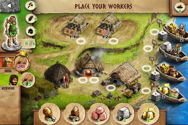 iOS Board Game Spotlight - Stone Age | BK's Board Blog | BoardGameGeek