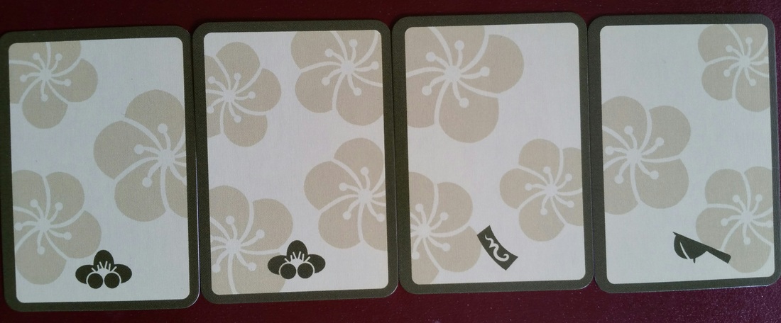 Hanafuda Suits: February | Moon Rabbit Hanafuda | VideoGameGeek