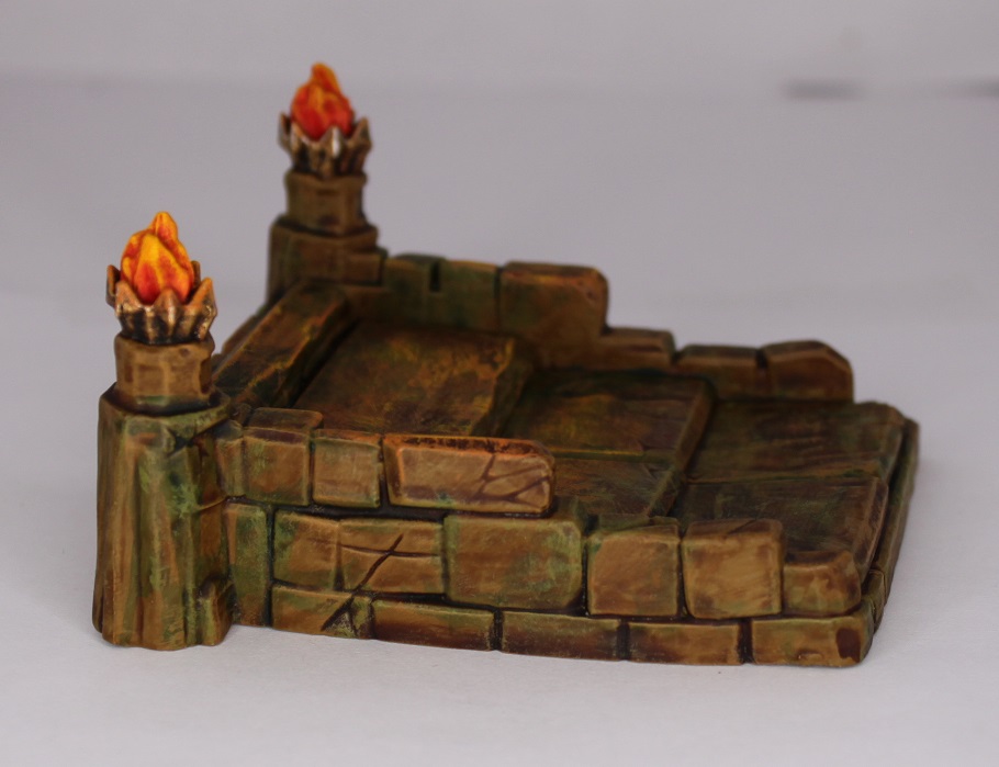 Painted Upper Levels Scenery | Bardsung