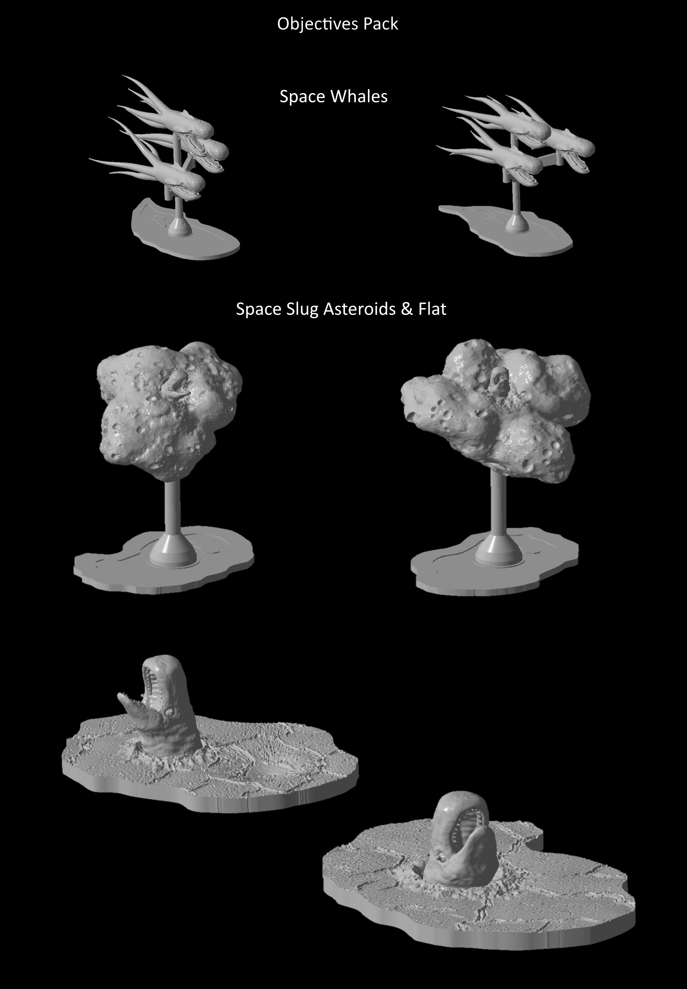 3D Objectives Pack | Star Wars: Armada