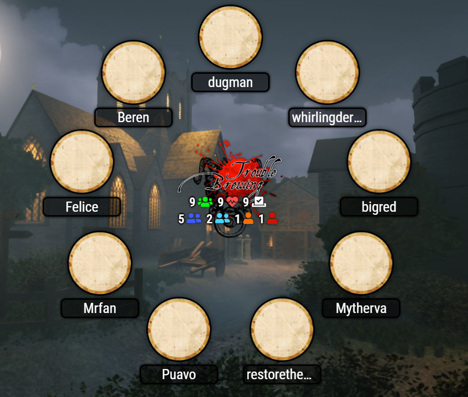 Blood on the Clocktower - Trouble Brewing