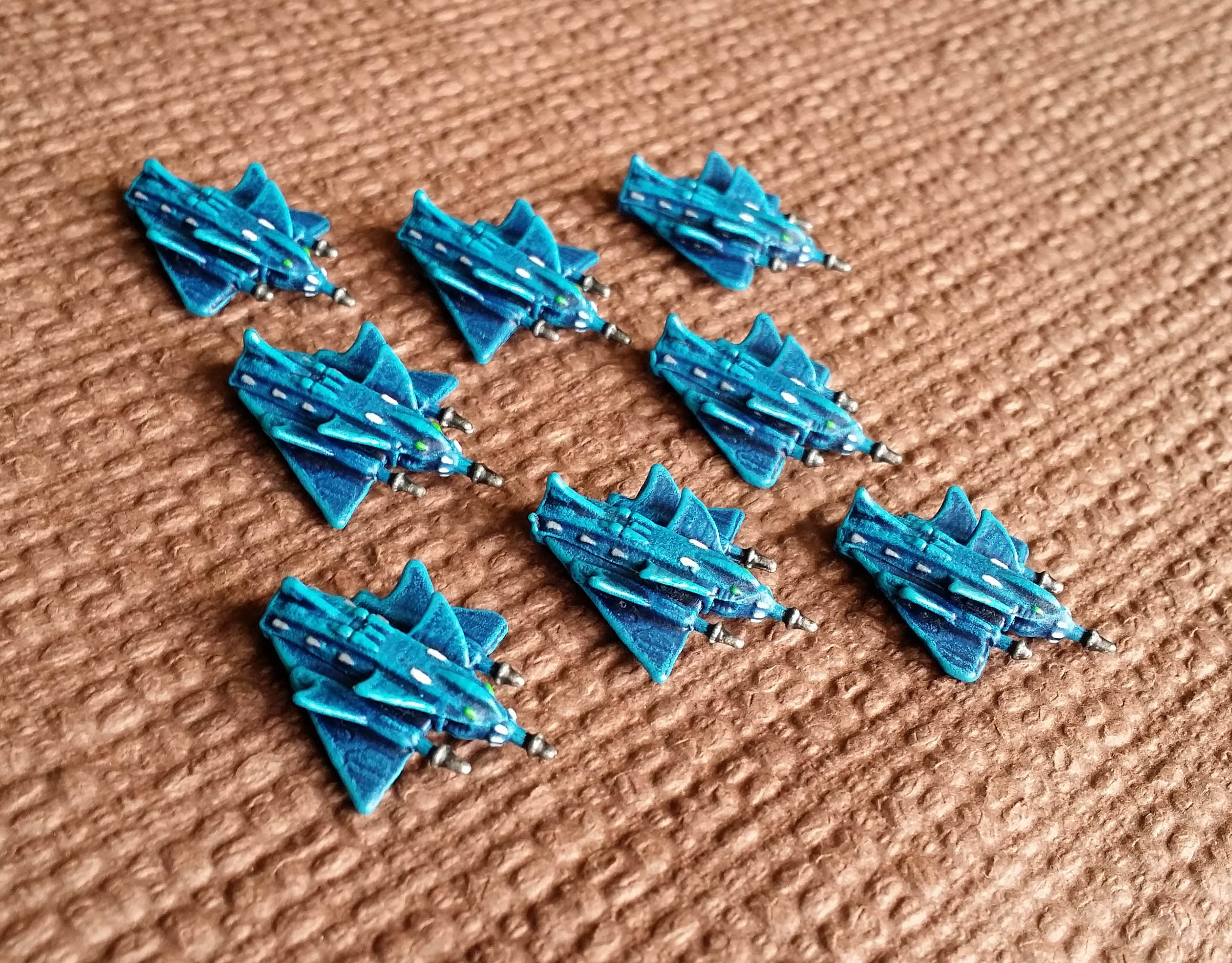 Maruk's Hydran Progress painted fleet (Ship pack one) | Eclipse: New ...