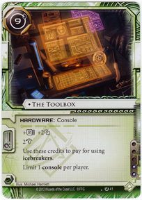 The Toolbox | Thoughts about Android:Netrunner | BoardGameGeek