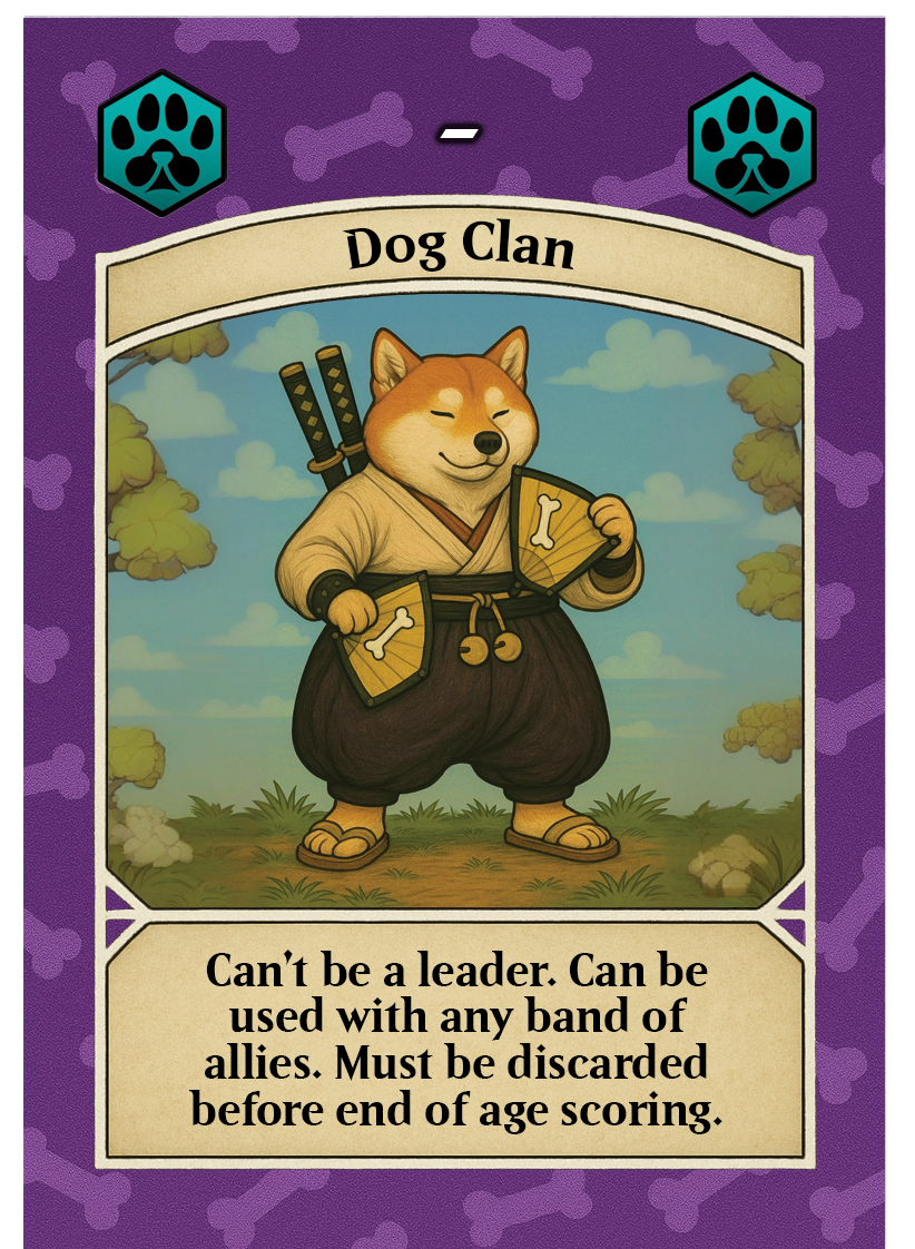 Clan Card Redesign Project Feedback | Ethnos: 2nd Edition