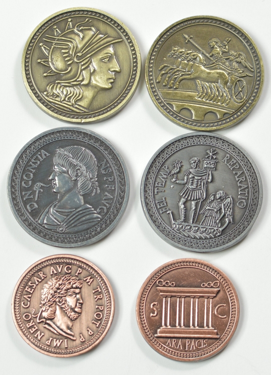 Metal coins for Concordia | Concordia