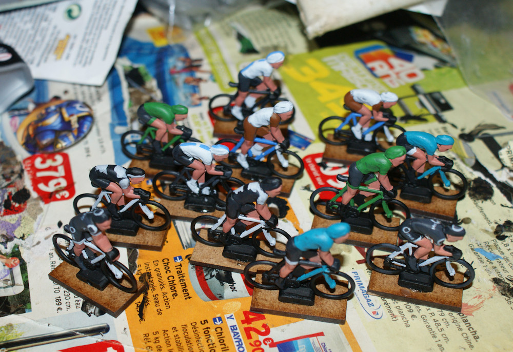 Flamme Rouge - Painting of the riders | Flamme Rouge
