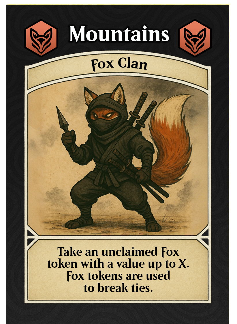 Clan Card Redesign Project Feedback | Ethnos: 2nd Edition