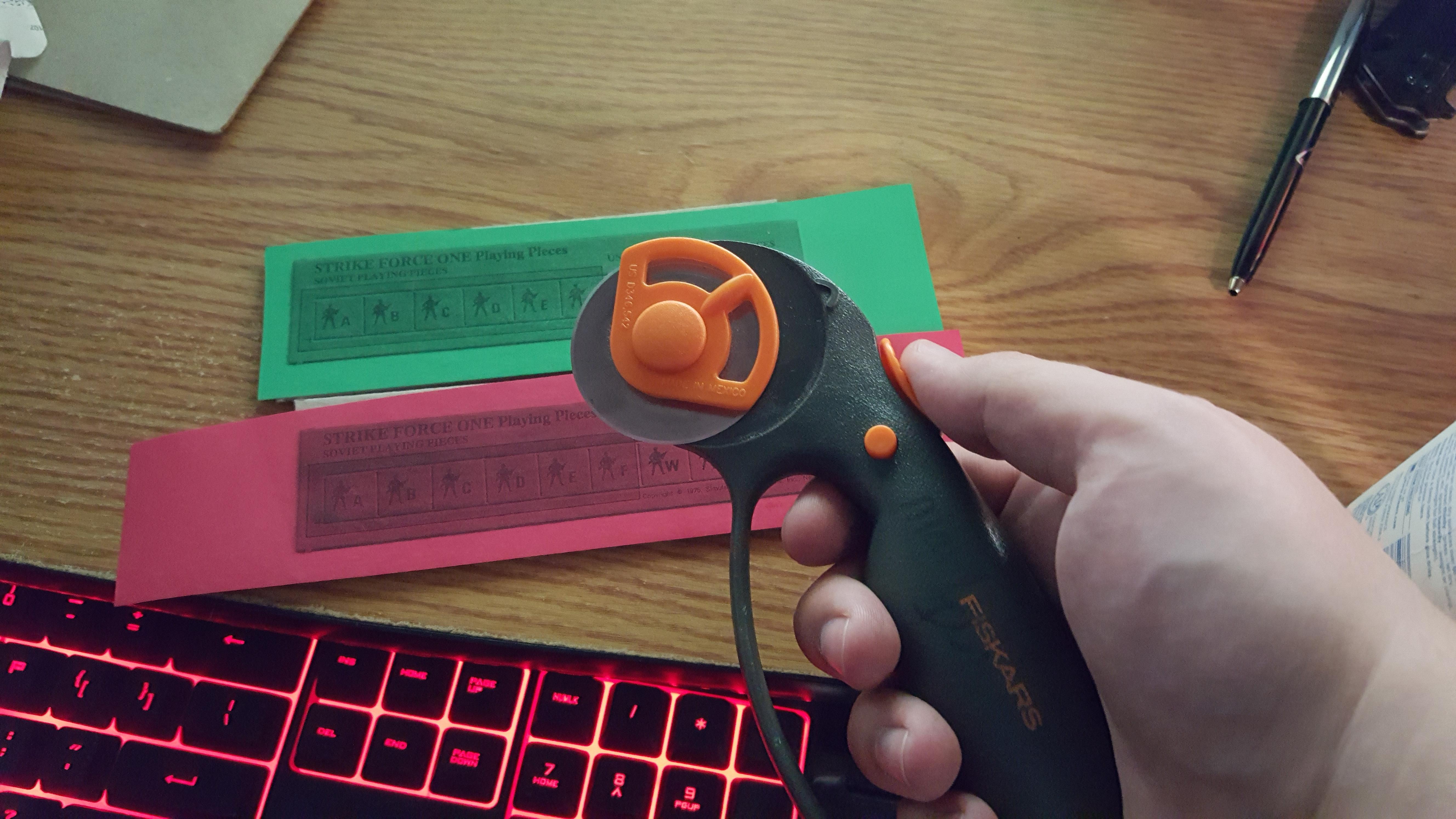 Homemade War game Counters!