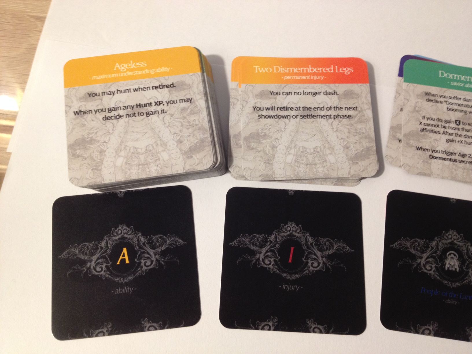 Fen's KDM Reference Cards | Kingdom Death: Monster