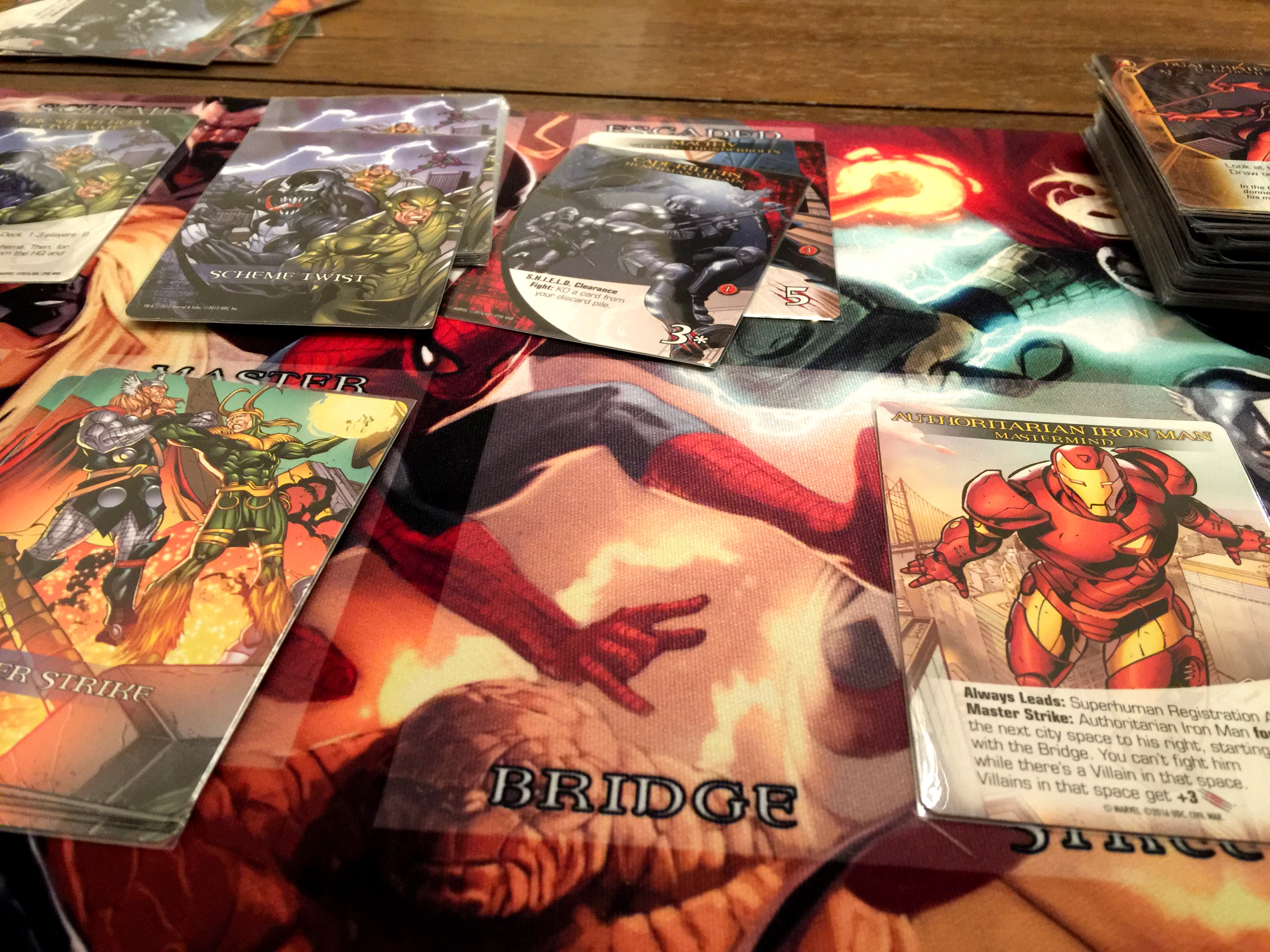 Post your custom game/player Mats here!!! | Legendary: A Marvel Deck ...