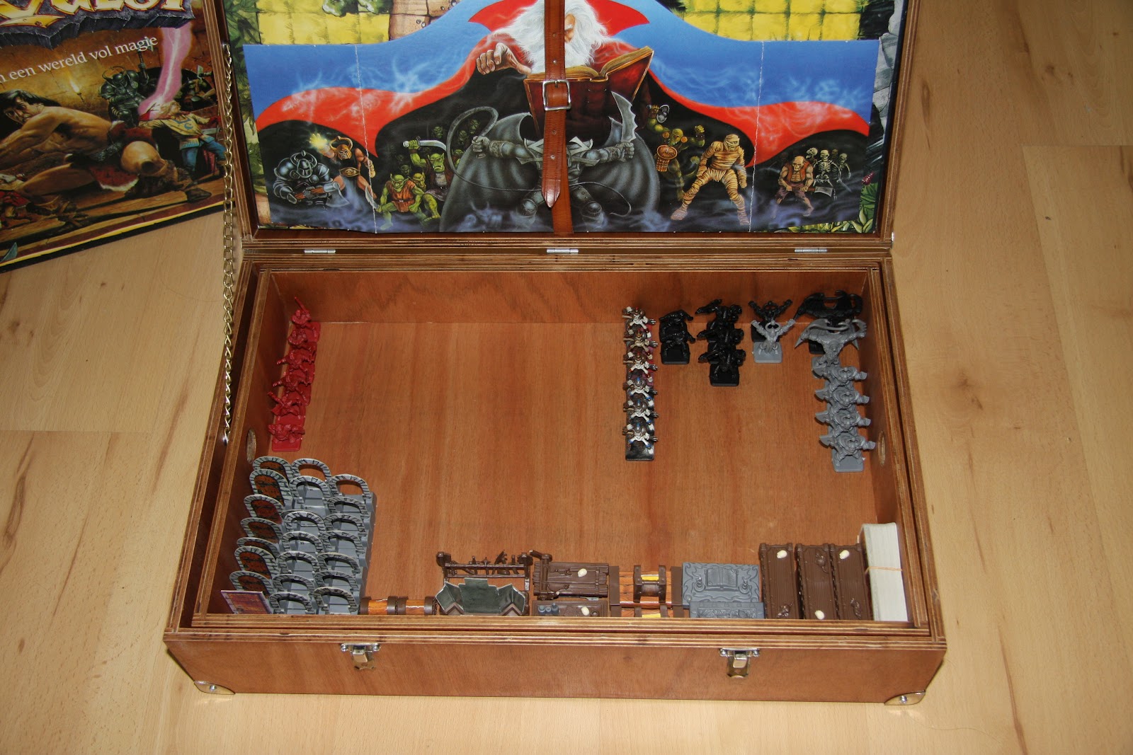 My custom HeroQuest storage box and Dice Tower | HeroQuest Adventures ...