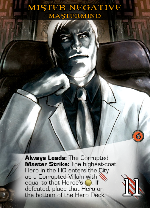 Mister Negative Mastermind, Corrupted Villains, and Inner Demon ...